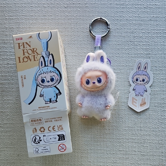POP MART | Accessories | Pin For Love Labubu Letter E | Poshmark